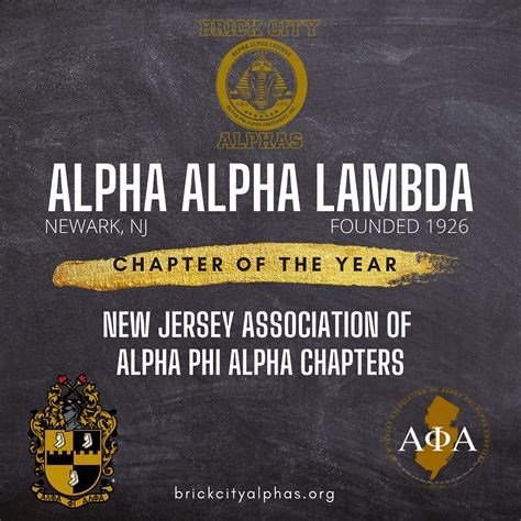 Alpha Alpha Lambda Is Recognized As Alumni Chapter Of The Year For New