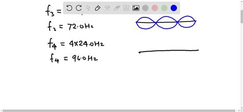 solved a 2 35 m long string is tied at both ends and it vibrates with a fundamental frequency