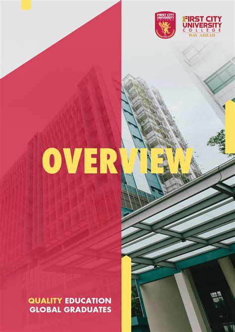 First City University College Brochures And Programme Videos