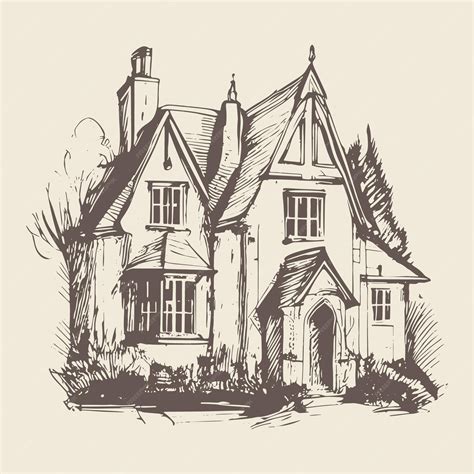 19th Century Architecture Drawing