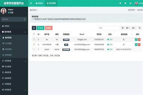 php毕业设计源码下载 基于php thinkphp 成考学员管理系统 毕设网 计算机毕业设计源码 毕业设计成品 论文下载网