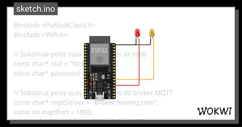 Projeto Sub Wokwi Esp32 Stm32 Arduino Simulator