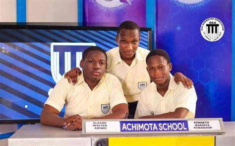 Nsmq23 The Trophy Is Coming Home After 14 Years Achimota Coordinator