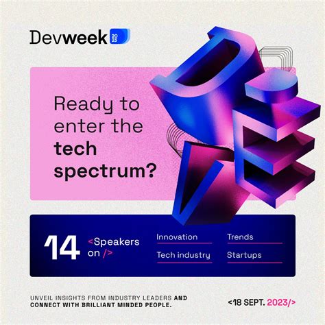 Elaniin On Linkedin Devweek Techindustry Techconference Developercommunity