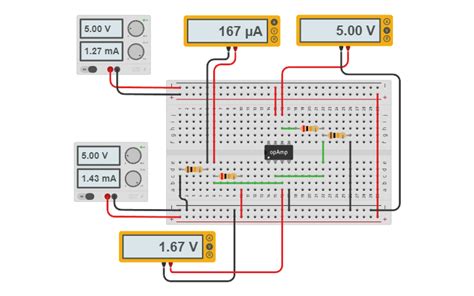 Circuit Design Problema 1 Tinkercad