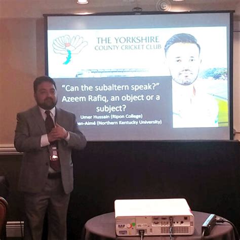 Umer Hussain Has An Active November Ripon College