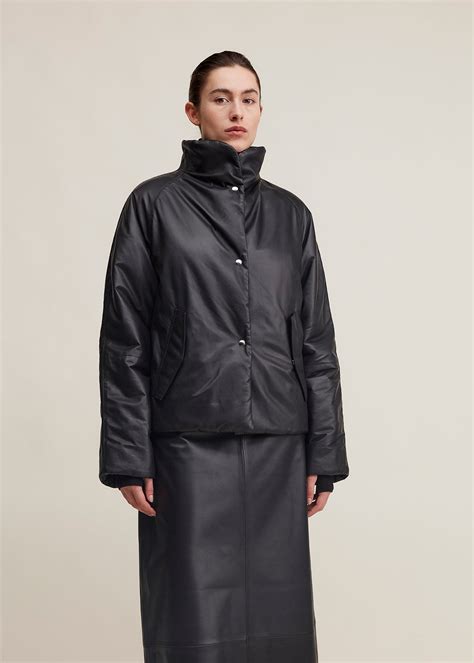 Jamaz Reversible Leather Jacket Utzon Cph