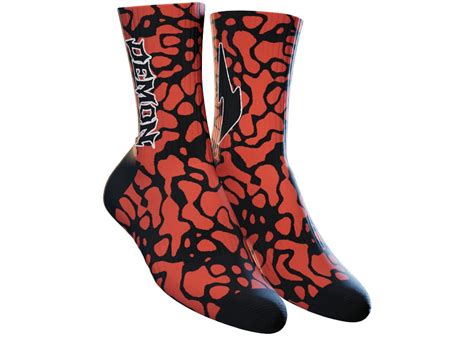 Rtfkt Clonex Demon Socks Redblack Us