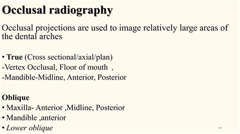 Technique Of Dental Radiographic Pptx