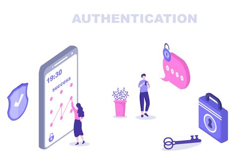 Authentication Security Flat Illustration 2956547 Vector Art At Vecteezy