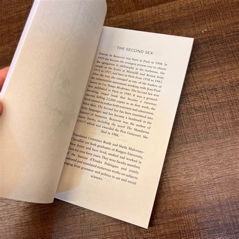 The Second Sex Simone De Beauvoir Brand New Stock Vintage Feminism