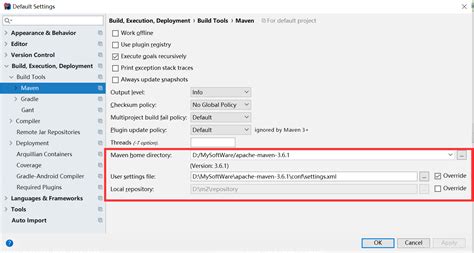 maven invalid maven home directory configured bundled maven3 3 9