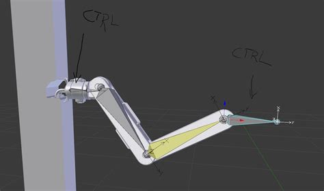 Robot Arm Flipping Axis Animation And Rigging Blender Artists Community