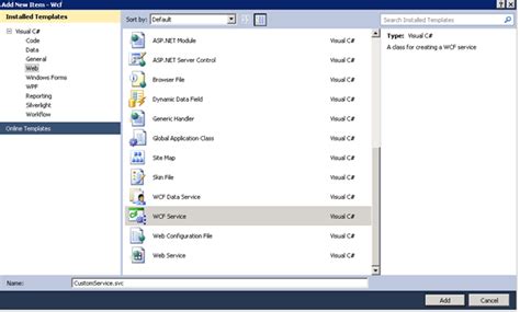 Hosting Wcf Service Inside Iis