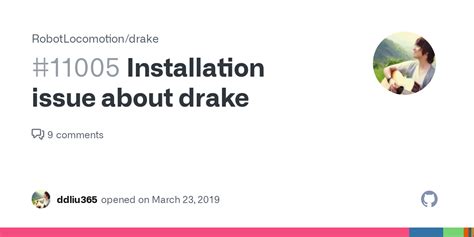 installation issue about drake · issue 11005 · robotlocomotion drake