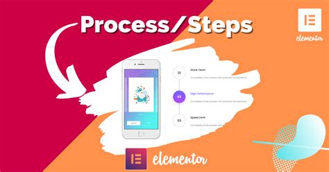 Process Steps Official Elementor Addons Plugins And Widgets