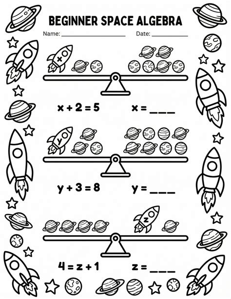 Algebra Free Printable Worksheets Funboxie