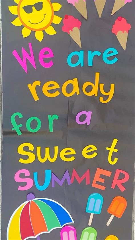 Best 13 25 Bright And Fun Summer Classroom Door Decorations To Welcome