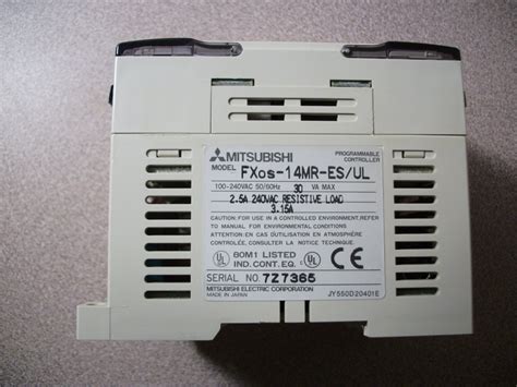 Mitsubishi Melsec PLC Unit FXos MR ES UL USED