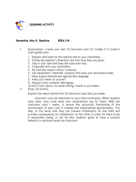 Module 1 Lesson 4 Learning Activity Pdf
