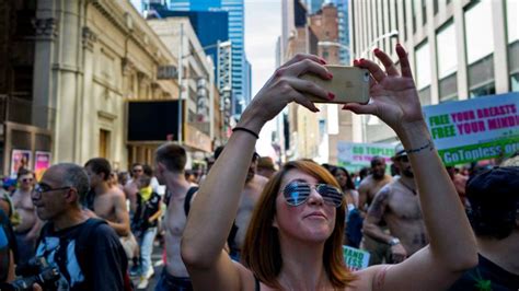 Topless Parade In Nyc 2016 See Photos Of The Manhattan March And Rally