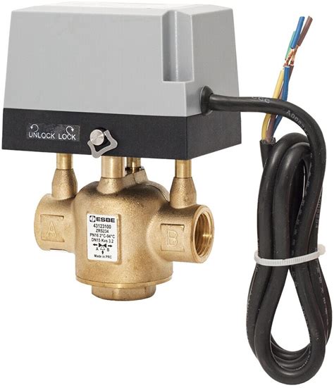 Esbe 3 Wege Zonenventil Serie Zrs 234 Dn25 Kvs 57 1 Ig 43123300 Ab