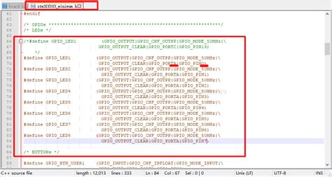 Nuttx 入门笔记3 Stm32f103c8t6（stm32f103 Minimum） 修改example点亮流水灯