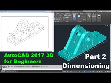AutoCAD D Dimensioning Tutorial Video Lecture A Complete Guide To AutoCAD English