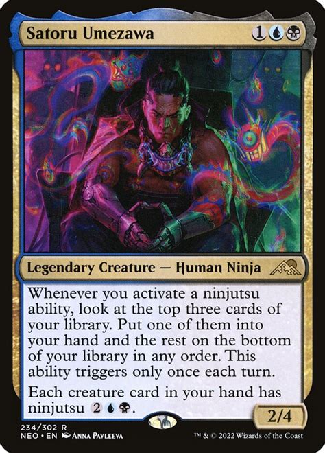 Goro Goro And Satoru Deck For Magic The Gathering