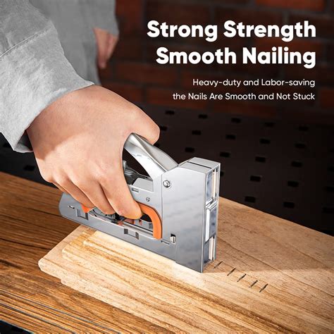 Mitsushi Staple Gun Tacker Heavy Duty Eavy Duty Powerful Width10mm Length8mm Gun Tacker With