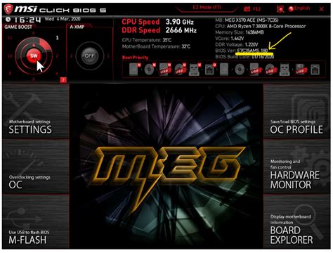 Unable To Update Bios Msi Global English Forum