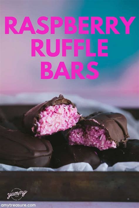 Homemade Raspberry Ruffle Bars Amy Treasure Homemade Raspberry Ruffle Bars Amy Treasure