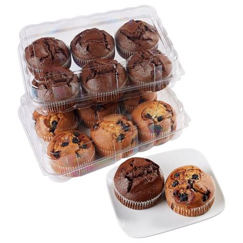 Kirkland Signature Muffins 6 Blueberry 6 Double Chocolate Same Day