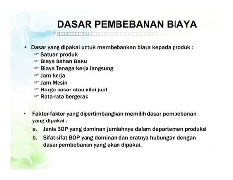 Biaya Overhead Pabrik PDF