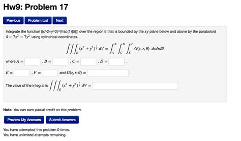 solved integrate the function x 2 y 2 a{frac{1}{5}} over