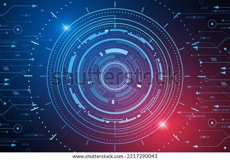 Sci Fi 미래 사용자 인터페이스 Hud 스톡 벡터로열티 프리 2217290043 Shutterstock