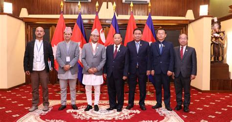 ប្រធានរដ្ឋសភានេប៉ាល់ គាំទ្រឱ្យមានការហោះហើរត្រង់ពីប្រទេសនេប៉ាល់មកប្រទេសកម្ពុជា ក្រសួងព័ត៌មាន