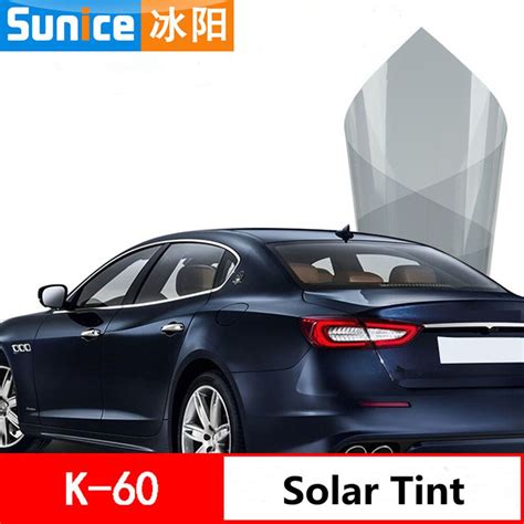 Sunice Car Solar Tinted 60 Vlt Grey Glue Tint Film Grandado