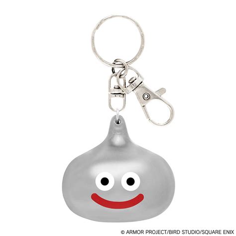 Keychain Metal Slime Dragon Quest Smile Slime Meccha Japan