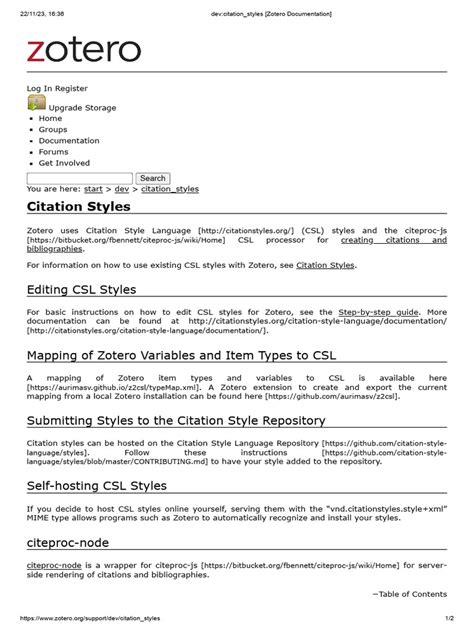 citation styles editing zotero documentation pdf citation