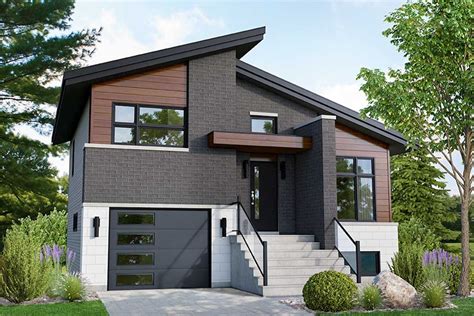 Contemporary Split Level House Plans Architecturaldesigns Homes