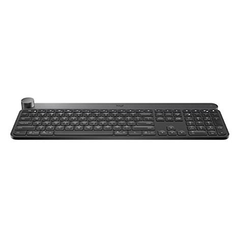 logitech craft wireless keyboard with creative dial and backlit keys