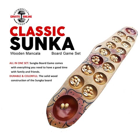 Sungka Set Wooden Quality Shopee Philippines