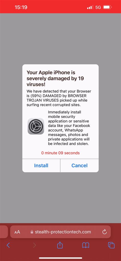Virus Notification Rapplehelp