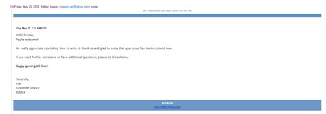 A Roblox Email From 2018 The Last Line Is Jus The Best R Roblox