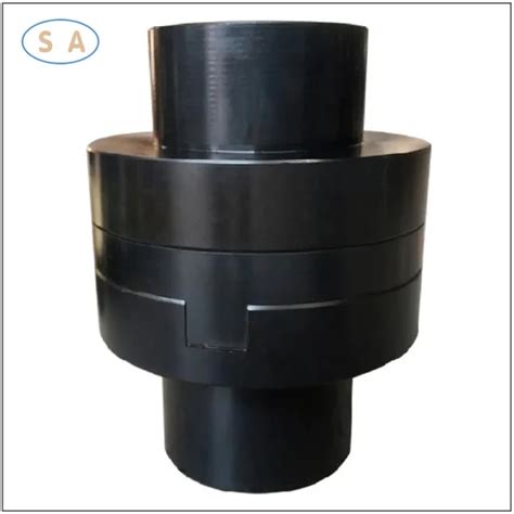 Cast Iron Elastic Shaft Coupling Flexible Jaw Couplings With Rubber