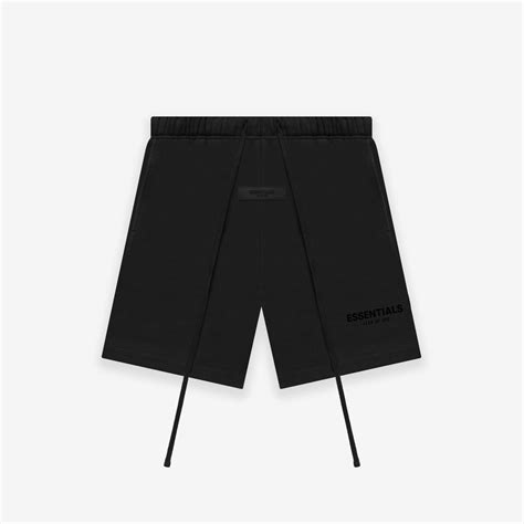 Jual Fog Essentials Ss22 Sweat Shorts Black 100 Original Shopee