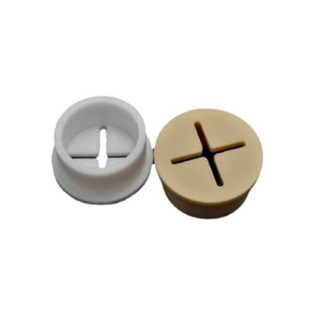 Cross Rubber Plug Black Cross Hole Rubber Plug Silicone Dust Plug Display Cabinet Cross Inner