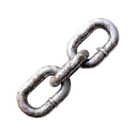 Rusty Chain Link In Industrial Setting Close Up Photo 55183844 PNG