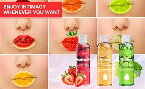 4 Floz Strawberry Flavored Water Based Lubricant For Men